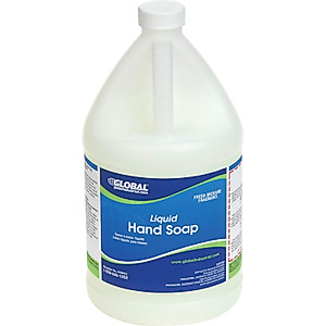 Global Industrial Liquid Hand Soap, 1 Gallon Bottle, 4/Bottles