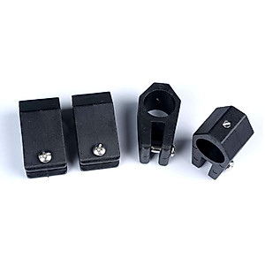 MX Bimini Top Jaw Slides 7/8",Nylon Boat Hardwre Fitting Pack of 4