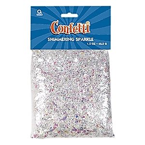 Shimmering Sparkle Iridescent Confetti - 1.5oz. | Pack of 1
