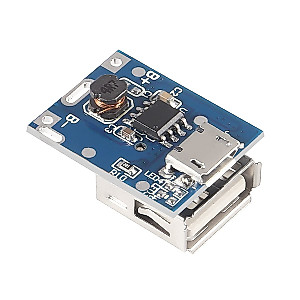 AITRIP 20PCS Boost Step Up 5V 1A Power Supply Module Lithium Battery Charge Protection Board 134N3P DIY Charger USB and Micro USB Port with LED Display