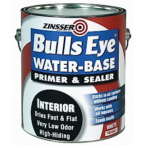 1 gal Zinsser 02241 White Bulls Eye Water-Based Interior Primer & Sealer