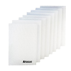 RAYAIR SUPPLY 16x25 Tappan EAC-1 Air Cleaner Replacement Filter Pads 16x25 Refills (4 Pack)