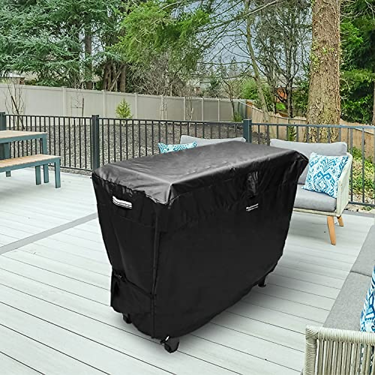 Cover for Keter Unity XL, Portable Prep Tables and Flat Top Grills. Must Have BBQ, Grilling and Outdoor Cooking Accessory. Breathable, Waterproof, UV and Weather Resistant - 55" x 24" x 33.5"