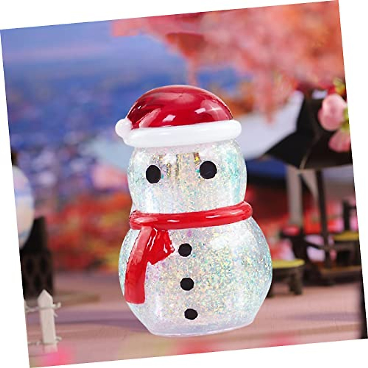 FAVOMOTO Resin Jar Molds 4 Sets Snowman Jar Mold Snowman Storage Holder Epoxy Resin Moulds Resin Tray Molds Jewlery Holder Stencils for Crafts Silicone Mold with Lid Snowman Mold