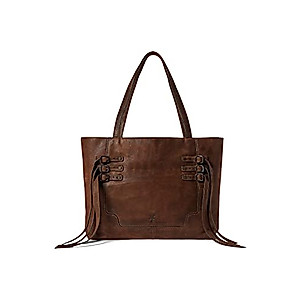 Frye Brooke Suede Tote Cognac One Size