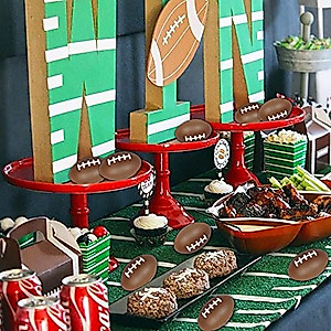 Mini Foam Footballs 12 Pcs Pack | 3.25” Inch Party Favor Balls for Kids | Mini Football Stress Ball Bulk | Toy Sports Little Footballs | Big Game Party Decoration Balls | Small Foam Football for Kids