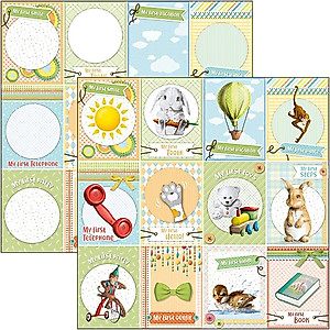 CIAO BELLA Ciao Bella - My First Year - 12 x 12 Patterns Paper Collection, 12-x-12-Inch