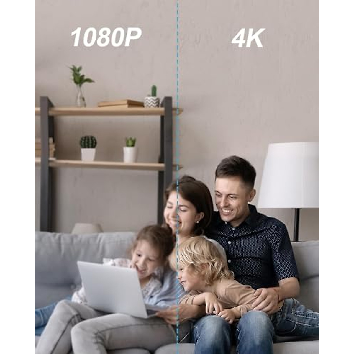 Swann Home Security Camera System with 2TB HDD, 16 Channel 8 Cam, POE Cat5e NVR 4K HD Video, Indoor Outdoor Wired Surveillance CCTV, Color Night Vision, Heat Motion Detection, Flashing LEDs, 1689808