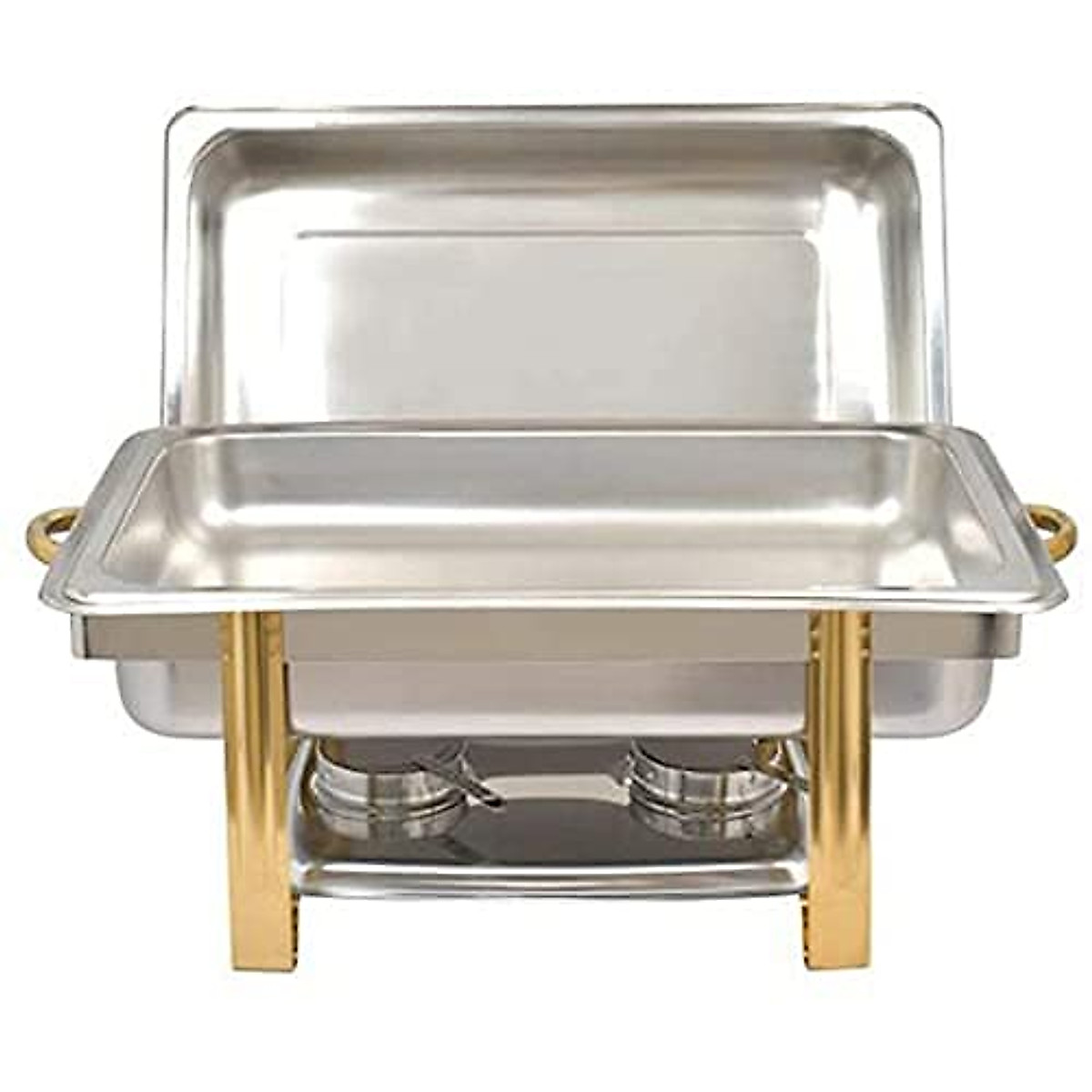 Food Warmer Chafing Dish Buffet Set Dishes Stainless Steel and Buffet Warmer Sets with Warmer and Lid for Parties Buffets