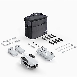 Potensic ATOM SE Combo GPS Drone Quadcopter with 4K ShakeVanish Camera Less Than 249g, 62 Mins Flight Time, 4km FPV Transmission, Max. Speed 16m/s, Auto Return