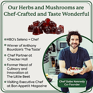 Plant People WonderSleep Mushroom Gummies Supplement for Sleep and Relaxation with Reishi Super Mushrooms, Wild Elderberry Flavor, No Sugar (60 Count)