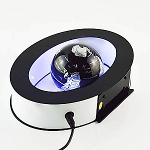 FUZADEL Magnetic Levitation Floating Globe Levitating Globes Floating Desk Levitation Floating World Globe Magnetic World Map LED Night Light Globe Magnetic Levitation Globe Lamp (Valentines Gift)