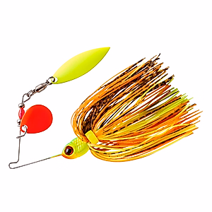 BOOYAH Pond Magic Small-Water Spinner, Fire Bug