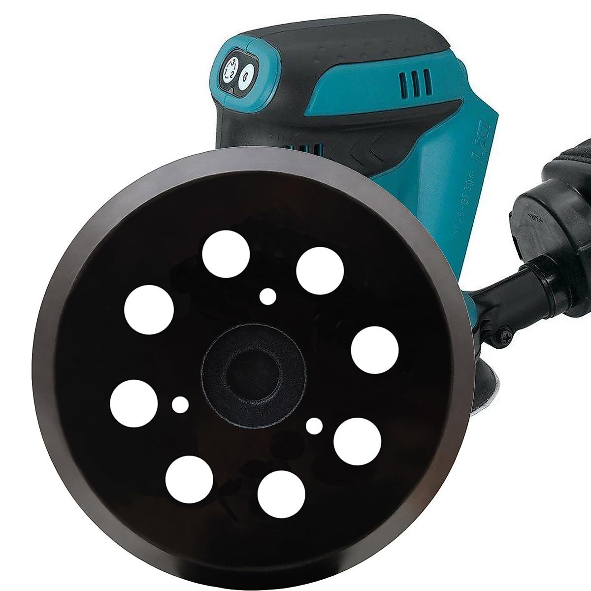 5 Inch 8 Hole Hook and Loop Replacement Sanding Pad for Makita BO5010, BO5030K, BO5031K, BO5041K Sander Backing Pad- 1 Pack