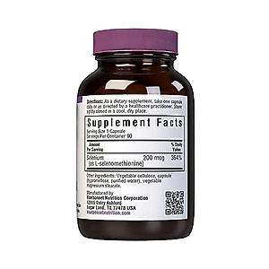 BLUEBONNET NUTRITION SELENIUM 200 mcg