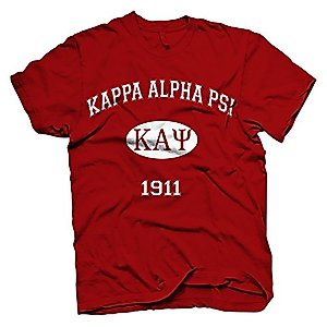 Kappa Alpha PSI Collegiate T-Shirt (4XL, Red)