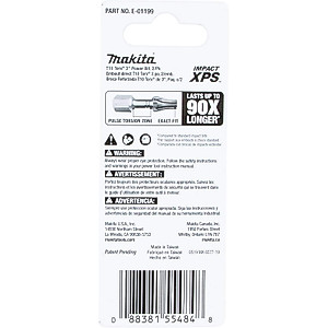 Makita E-01270 Impact XPS™ T25 Torx 3" Power Bit, 15/pk