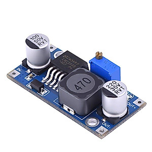 DAOKI 6Pcs Step-Down Power Supply Module LM2596 LM2596S Buck Converter DC to DC 3.0-40V to 1.5-35V High Efficiency Voltage Regulator Module