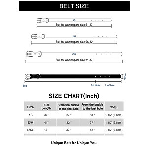 Beautiful Nomad Belts for Women Western Fashion Boho Embroidery PU Leather Belt for Jeans Dress