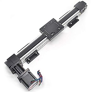 Belt Drive Motorized Linear Stage Actuator 600MM Fast Linear Motion Slide Rails for CNC Linear Position Kit