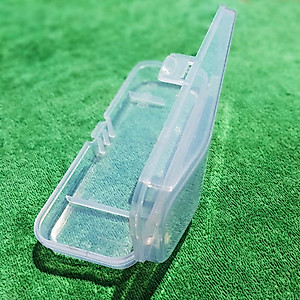 TorSor 3 Pack Manual Razor Travel Case Universal Portable Shaver Storage Box Carrying Protector Holder Transparent Cover Container for Men Razors and Blade Refills Kit