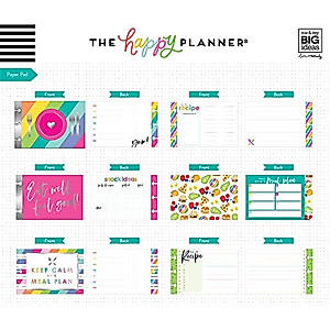 me & my BIG ideas The Happy Planner - Multi Accessory Pack - Meal Planner