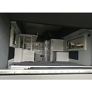 Hybrid - Off-Road Motorhome with Heavy-Duty Independent Suspension, Slide-Out Kitchen, and Sliding Fridge (6400 * 2200 * 2000)