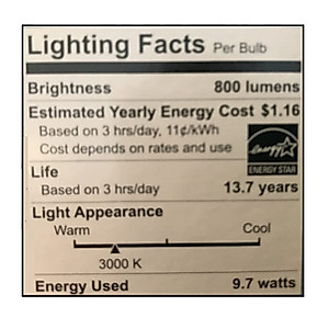 Led technology EcoSmart 60W Equivalent Bright White A19, Dimmable LED Light Bulb (16 Pack)