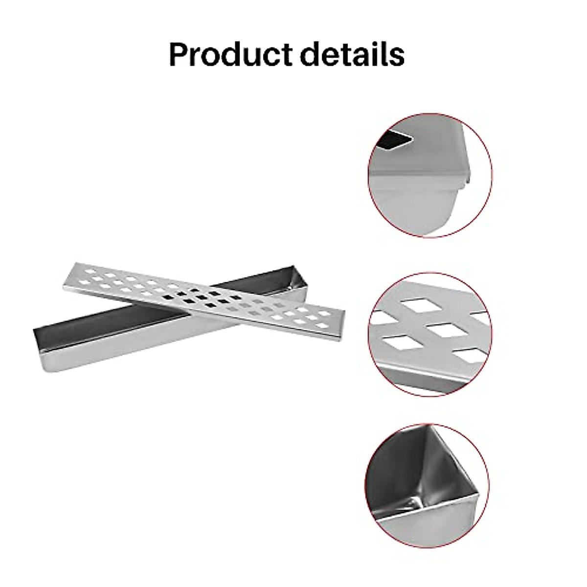 Padyrytu Grill Humidifier,Smoker Box Cold, Smoke Generator Steel ...