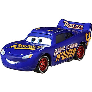 Disney Cars Toys Fabulous Lighting McQueen, Miniature, Collectible Racecar Automobile Toys Based on Cars Toys Movies, for Kids Age 3 and Older, Multicolor