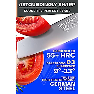 Dalstrong Paring Knife - 3.5" - Vanquish Series - Forged High Carbon German Steel - POM Handle - NSF Certified