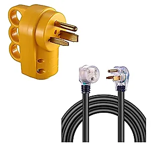 Miady 6-50 Extension Cord 25 FT and 6-50/6-30 Plug