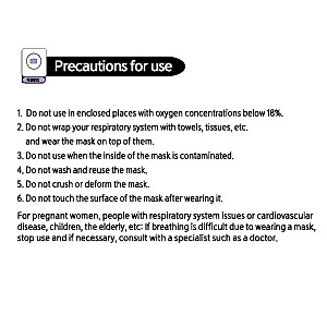 INT 【 30 Pack White Mask, KF94 Certified Face Mask, Soft Elastic Ear loop, Made in Korea