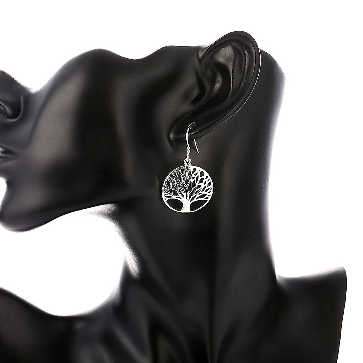 Tree of Life Earrings,Fashion Jewelry Sterling Silver Plated Tree Pendants Drop Dangle Earrings Dangles