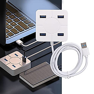 BRDI USB Hub, USB Extender 300MB/S Long Service Life for Notebook for External Hard Drives