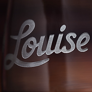 Thelma & Louise Engraved Stemless Wine Glass Set