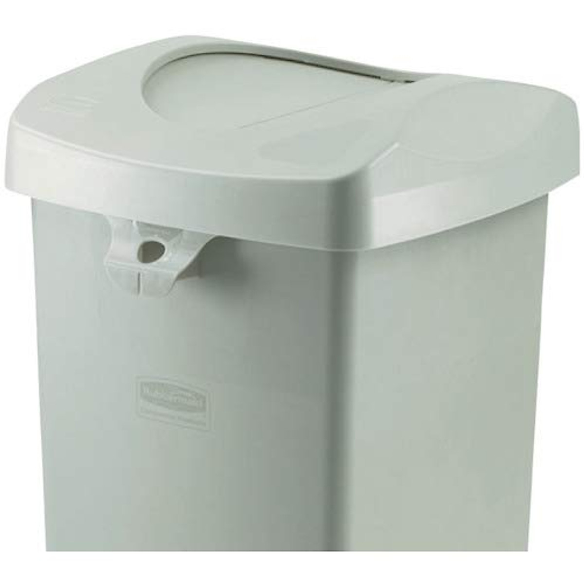 Rubbermaid Commercial Products Untouchable Square Swing Lid for 35G & 50G Containers, Beige (FG266400BEIG)