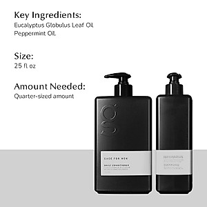 Gage Daily Hair Conditioner for Men - 25 Fl Oz | Hair Moisturizer, Deep Conditioner for Dry Damaged Hair | Hair Products for Men