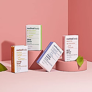 Method Bar Soap, Simply Nourish, Packaging May Vary, 6 Ounce (Pack of 4)