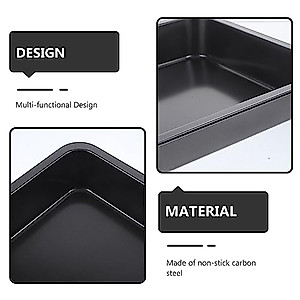 UPKOCH Baking Dishes for Oven Baking Dishes for Oven Square Loaf Pan 23in Non- Stick Bread Toast Mold Carbon Steel Baking Tin Cake Baking Tray Toast Box Bakeware Kitchen Bread Mold