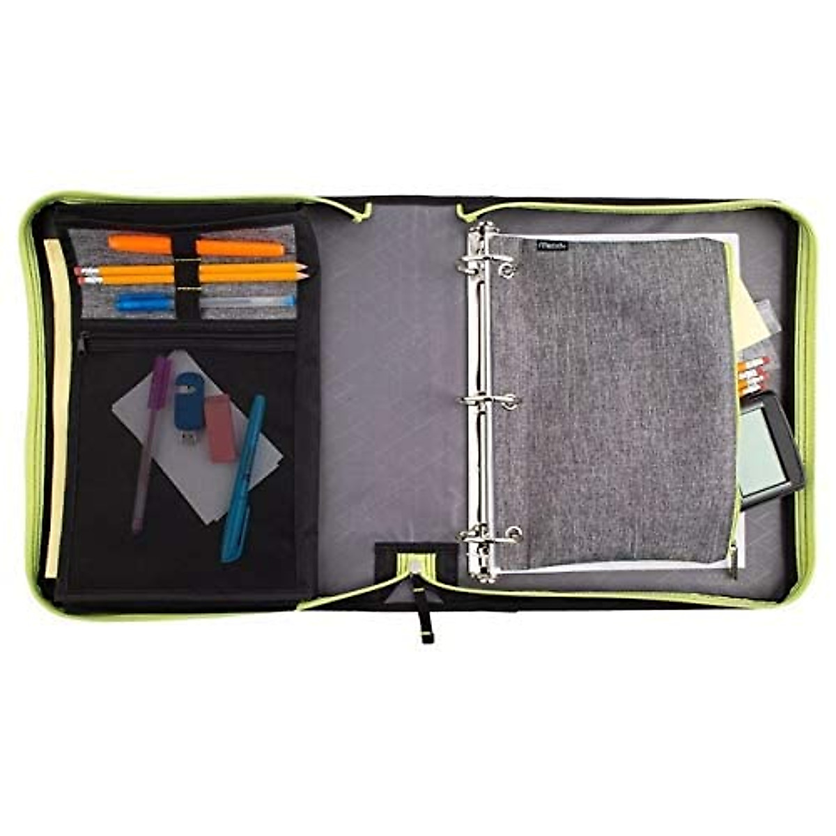 Five Star 2" Zipper Binder 605 Sheet Capacity Pink