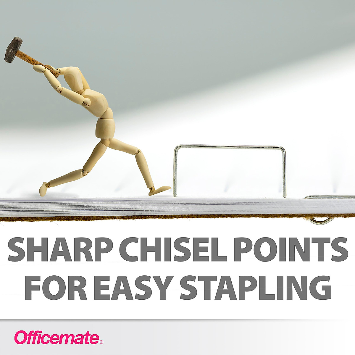 Officemate Standard Staples, 210 per Strip, 20 Sheets Capacity, 5,000 per Box (91900)