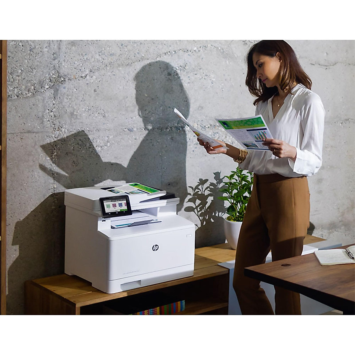 HP LaserJet Enterprise MFP M430f Monochrome All-in-One Printer with built-in Ethernet & 2-sided printing (3PZ55A)