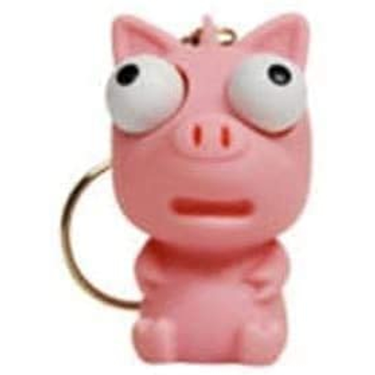 Cute Squishies Key Chain Animal Eye Popper (PIG)