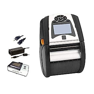 Zebra QLn320 Mobile Barcode Label Printer | Wireless Bluetooth and WiFi | 3 Inch, Direct Thermal, Belt Clip, Charger (Renewed)