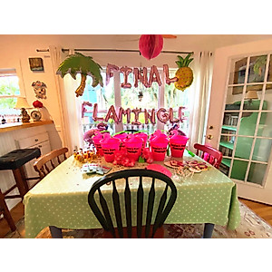 JeVenis Rose Gold Final Flamingle Balloons Flamingo Bach Balloons Flamingo Bachelorette Party Decor Flamingo Bach Balloon Banner Flamingle Bach Decorations