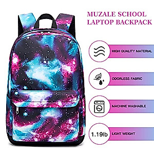 Backpack for Girls - School Backpack for Girls & Teen Girls Water Resistant Backpack with Laptop & Bottle Side Pockets Bookbag for Elementary Middle High School School Bag for Gym Sports