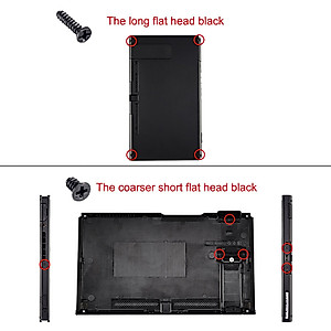 eXtremeRate Cross Opening Screwdrivers Kit, Assemble Disassemble Tools Set with Springs and Tweezers Screws for Nintendo Switch Console Joy Con