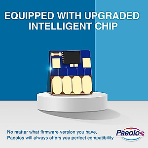 Paeolos Remanufactured Upgraded 962XL Ink Cartridges Combo Pack Replacement for HP 962 XL 962XL Work for HP OfficeJet Pro 9015 9025 9010 9012 9018 9020 9026 9027 9028 9029 Printer,4 Packs