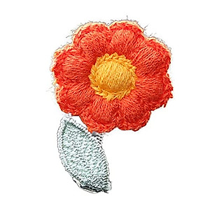 Flower Car Dashboard Decorations,MoreChioce Flower Bobblehead Ornament Car Shaking Head Toy Interior Display Decoration for Home Office Desk SUV Car,Red